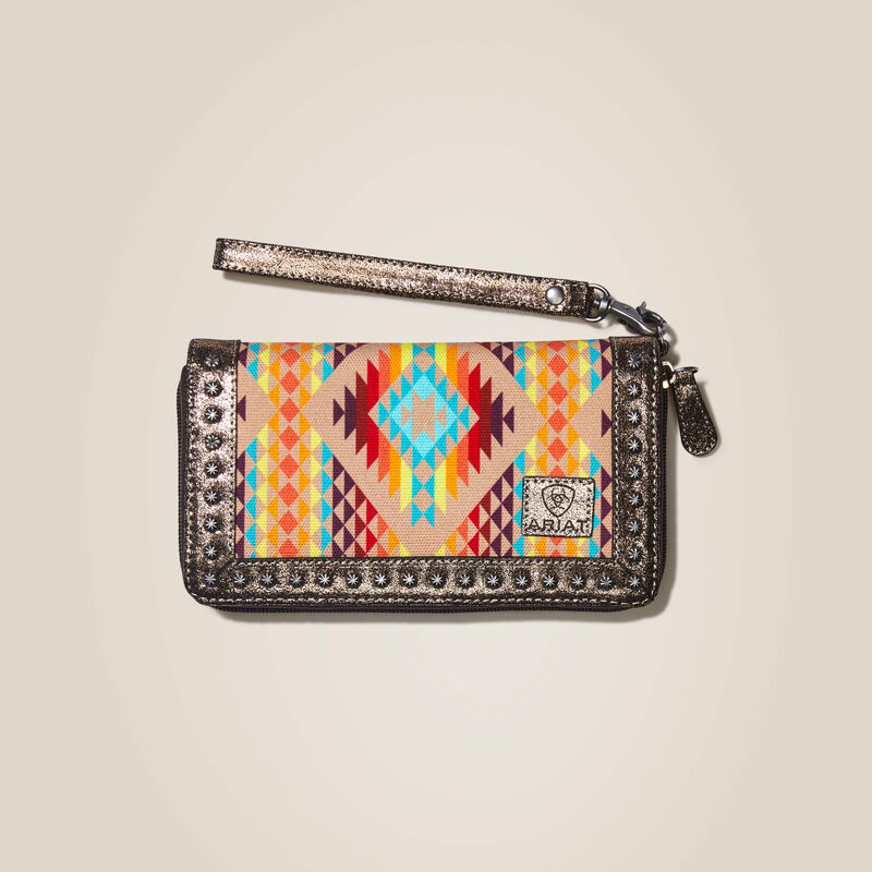 Ariat Clutch Wallet Diamond Stripe from Starkey Outdoor