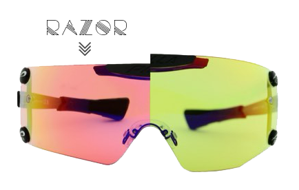 Pilla Outlaw X7 1 Lens Kit ICE RAZOR - Create Your Own with Starkey Outdoor